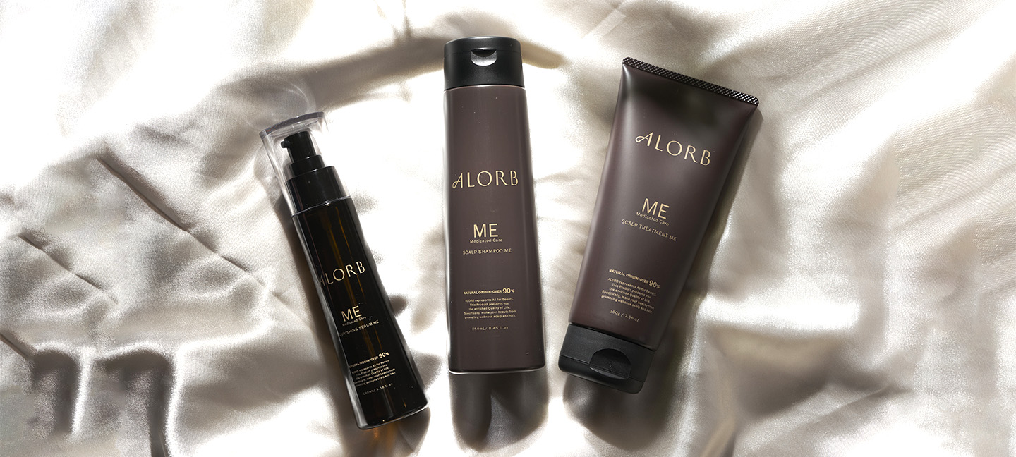 頭皮の乾燥、フケ・かゆみのお悩みには「MEシリーズ」 | ALORB
