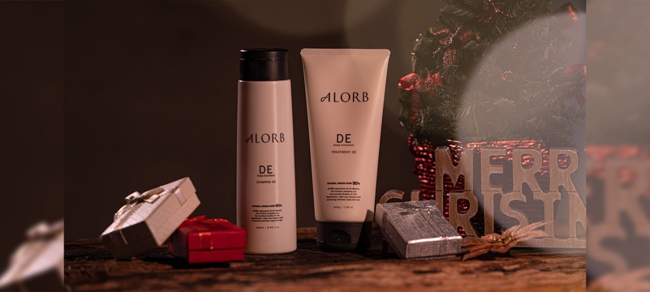 クリスマスにはサロン品質のヘアケアを送りませんか？ | ALORB