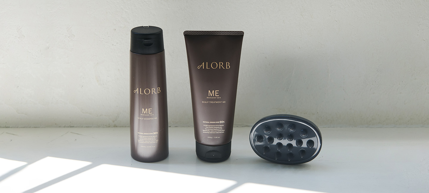 フケ・かゆみ・炎症にはMEシリーズ | ALORB