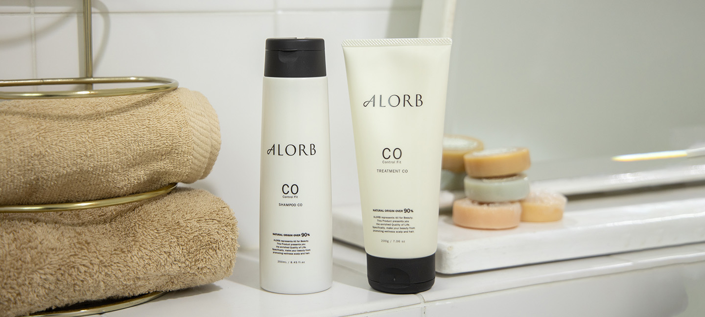 毛髪内部の水分バランスを整える「COシリーズ」 | ALORB