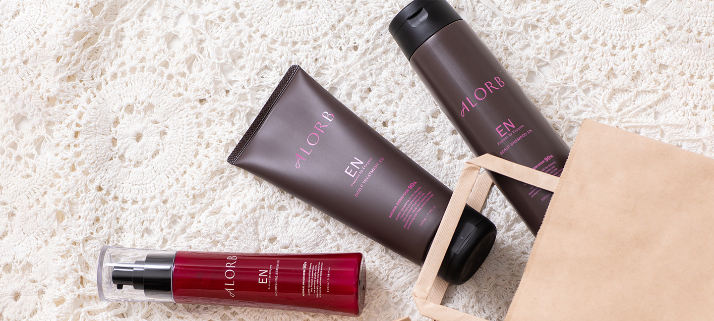 「ENシリーズ」は酵素（Enzyme / エンザイム）配合のヘアケア | ALORB