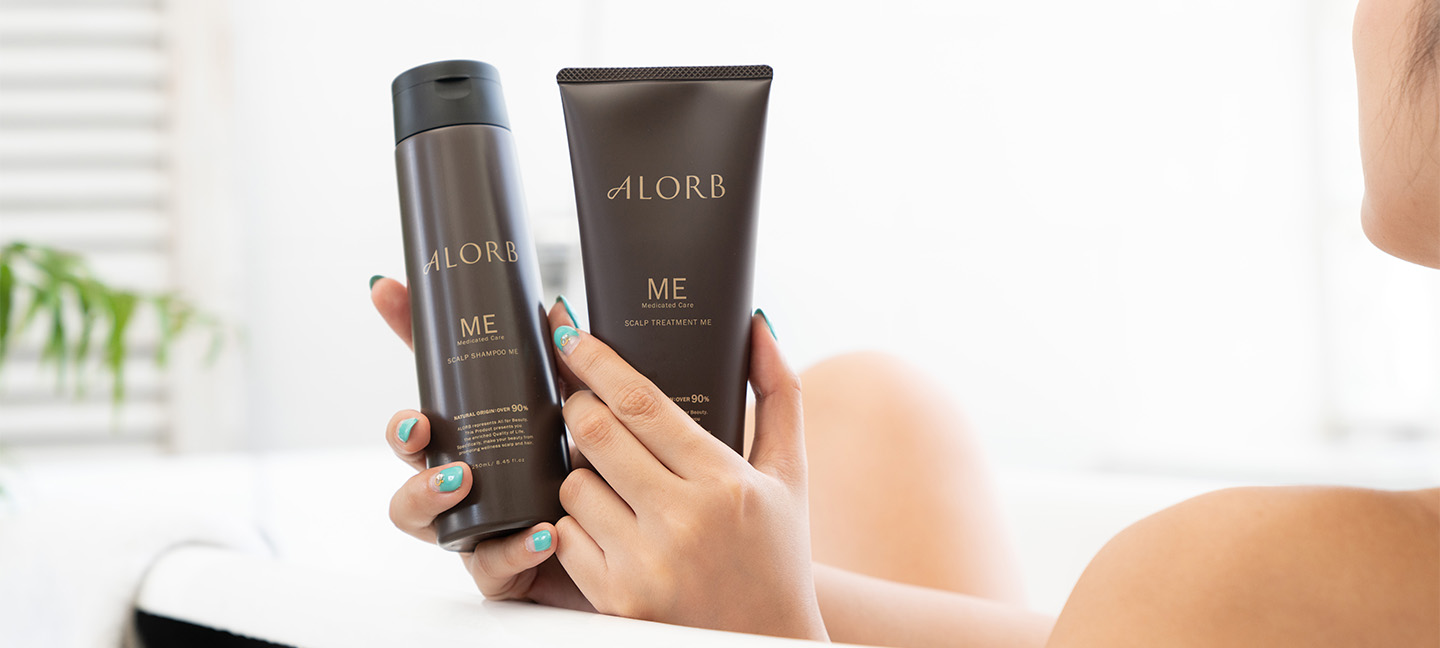 医薬部外品処方で健やかな頭皮環境へ導くMEシリーズ | ALORB